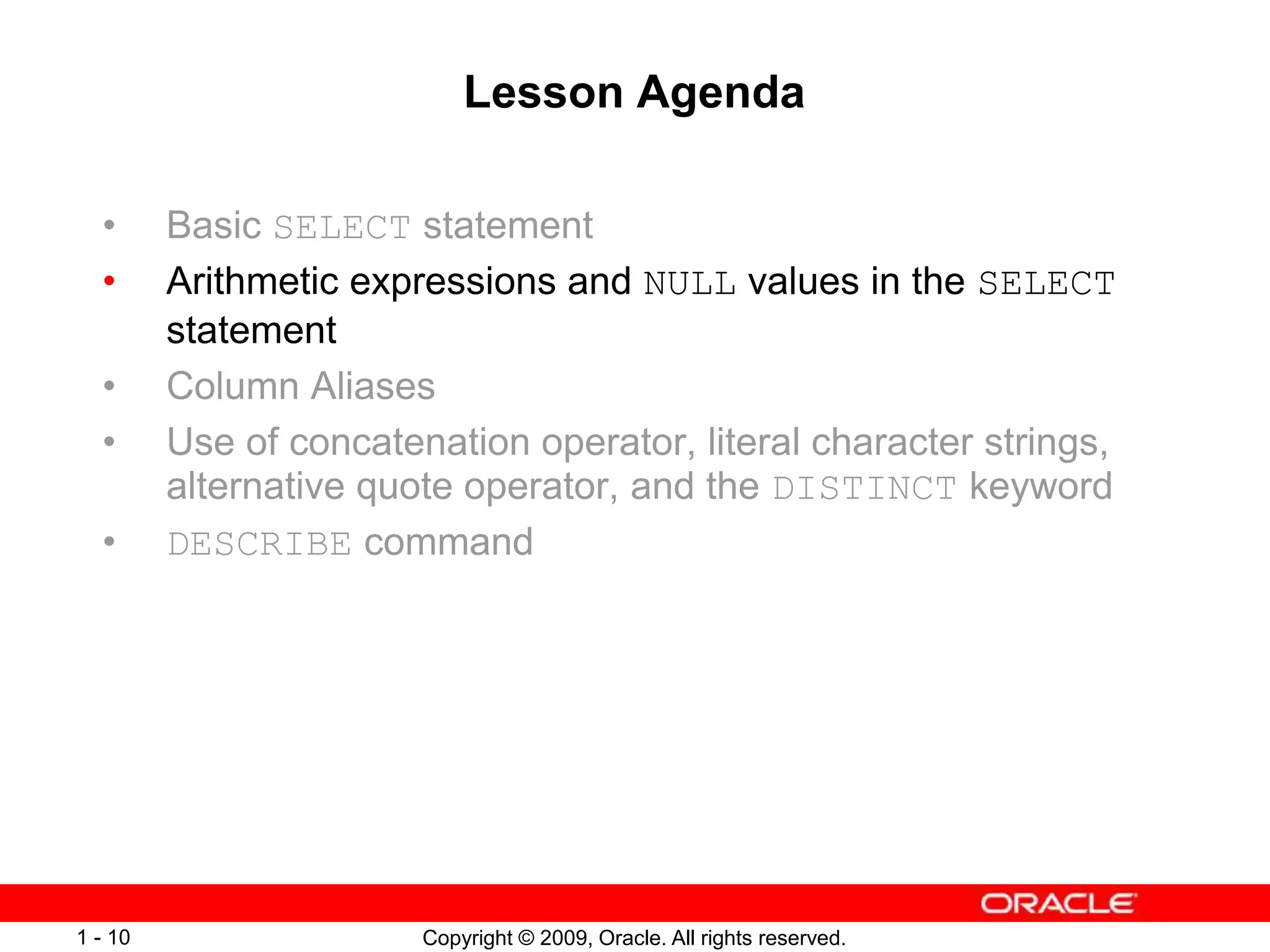 SQL, consultas rapidas y sencillas, oracle | PPT