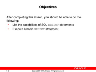 SQL, consultas rapidas y sencillas, oracle | PPT