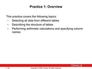 SQL, consultas rapidas y sencillas, oracle | PPT