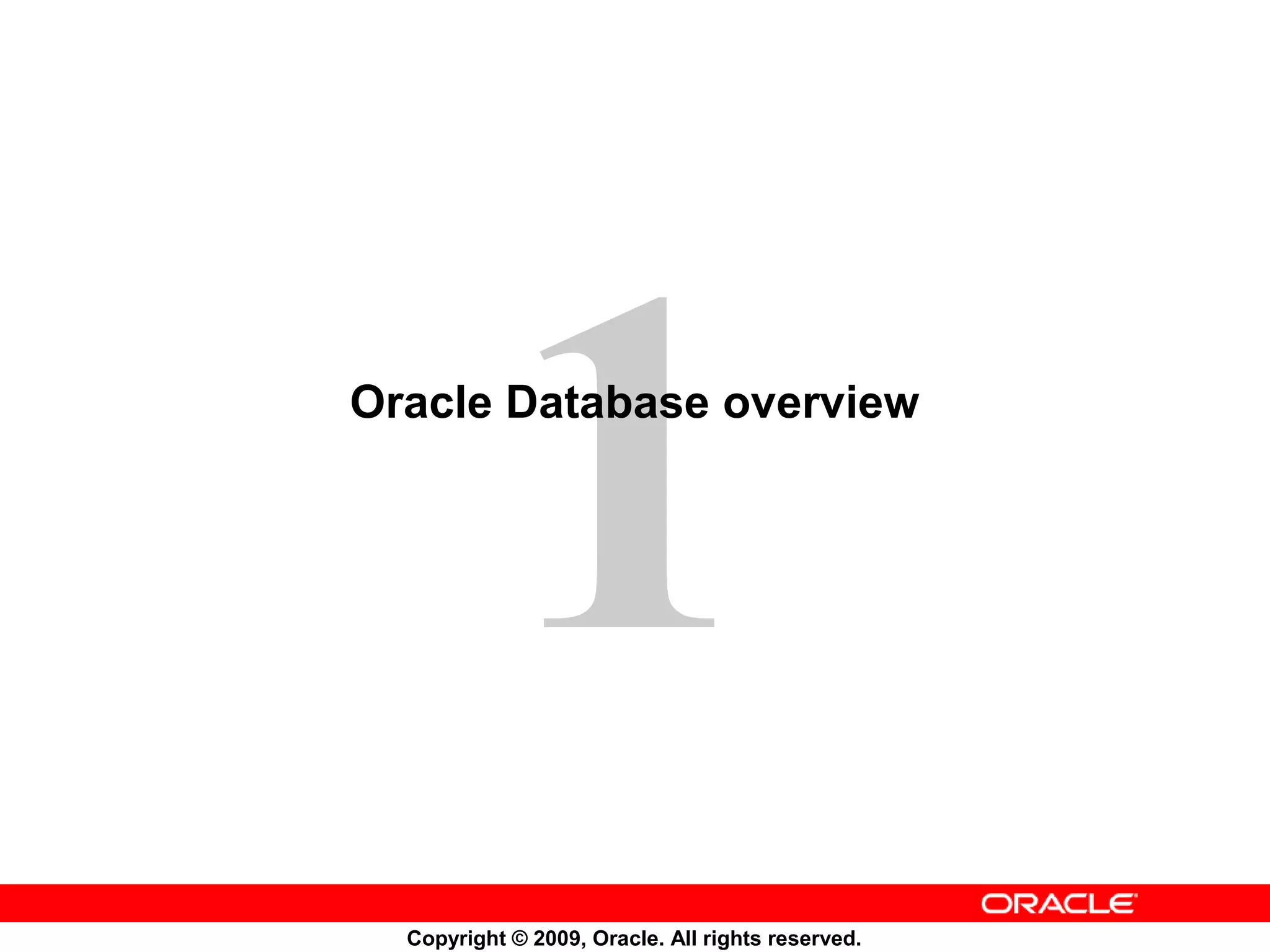 Oracle Architecture | PPT | Databases | Computer Software and Applications