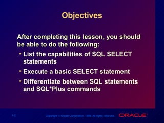 Les01-Oracle | PPT