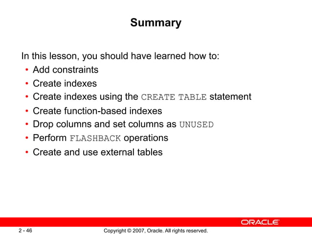 database management system lessonchapter | PPT