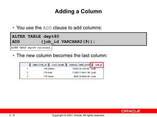 database management system lessonchapter | PPT