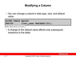 database management system lessonchapter | PPT