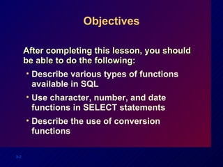 Les03 | PPT | Databases | Computer Software and Applications