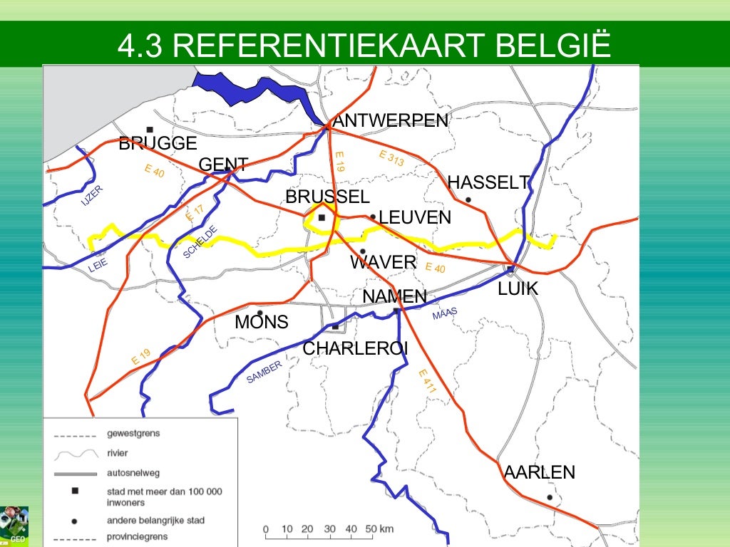 Autosnelwegen Belgie Kaart Met Namen ~ news word