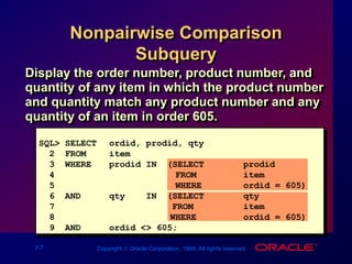 Les07- Multiple-Column Subqueries.ppt