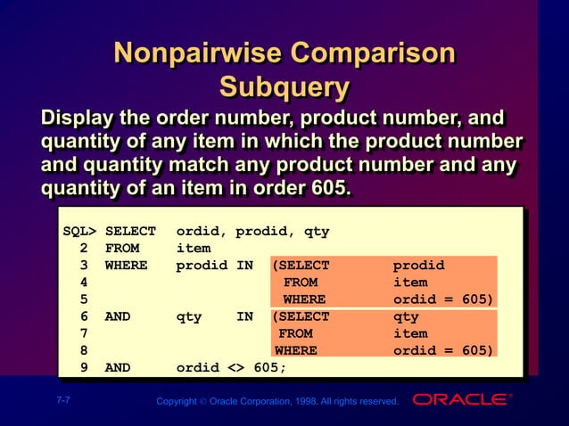 Les07- Multiple-Column Subqueries.ppt