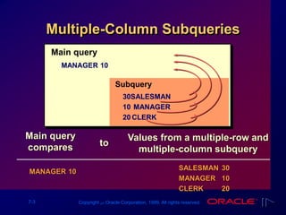 Les07[1]Multiple-Column Subqueries | PPT