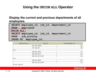 Les07 (using the set operators) | PPT