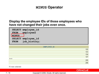 Les07 (using the set operators) | PPT