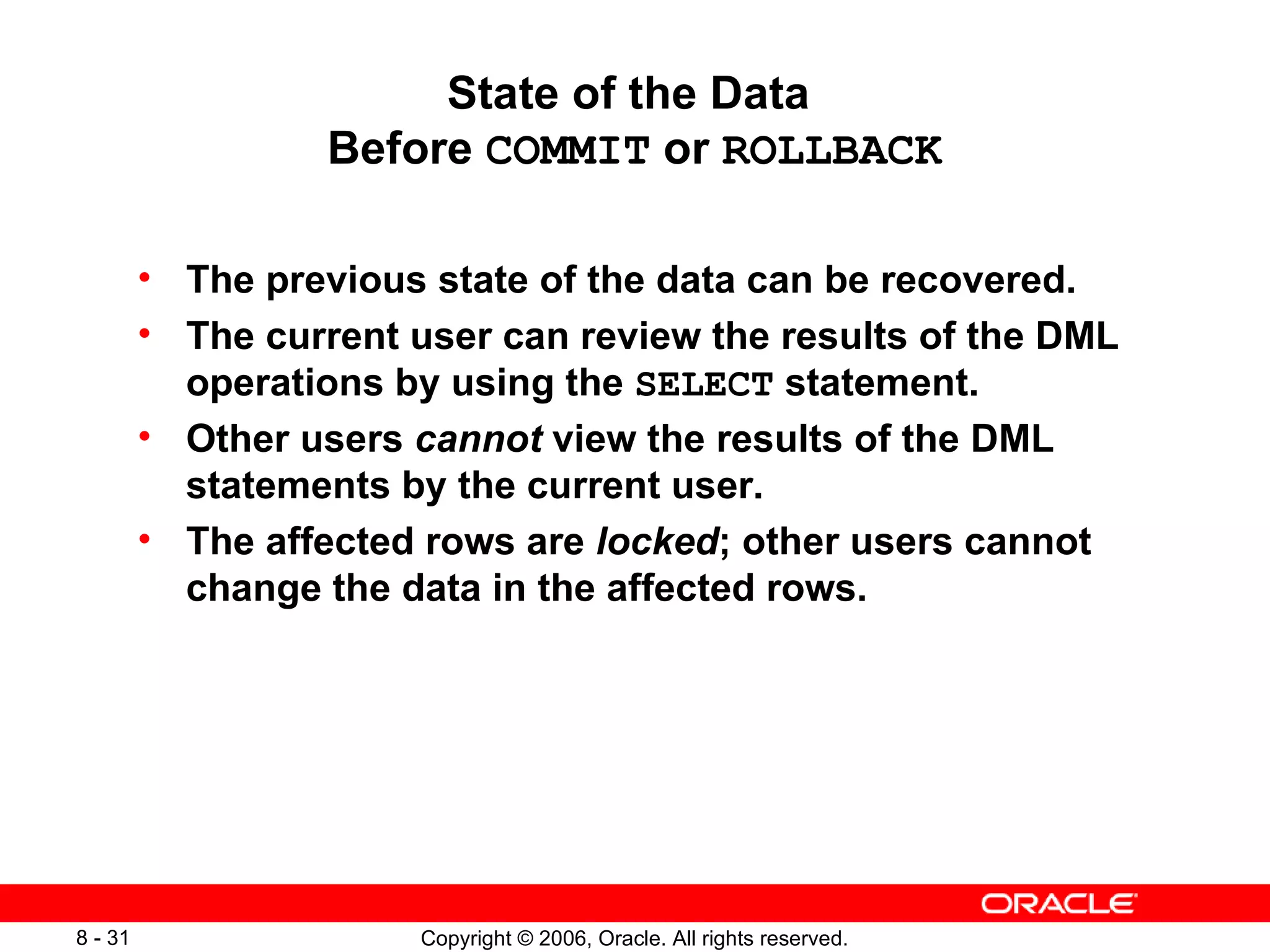 Les08 (manipulating data) | PPT