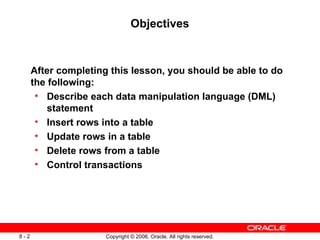 Les08 (manipulating data) | PPT
