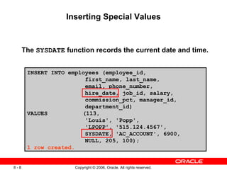 Les08 (manipulating data) | PPT