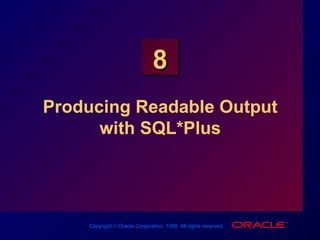 Les08-Oracle | PPT