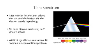 Les 1 licht | PPT