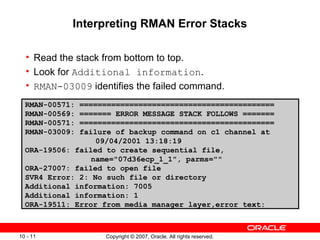 Les 10 Tune Rman | PPT