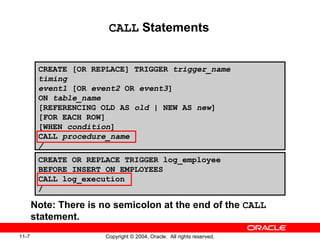 plsql Lec11 | PPT | Databases | Computer Software and Applications