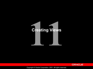 Creating Views - oracle database | PPT