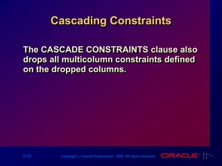 Les11[1]Including Constraints | PPT