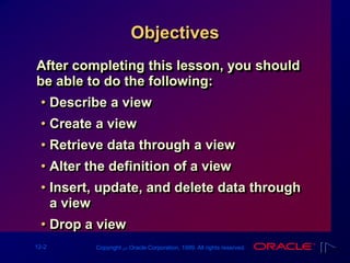 Les12[1]Creating Views | PPT