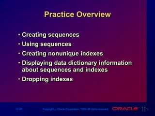 Les13[1]Other Database Objects | PPT