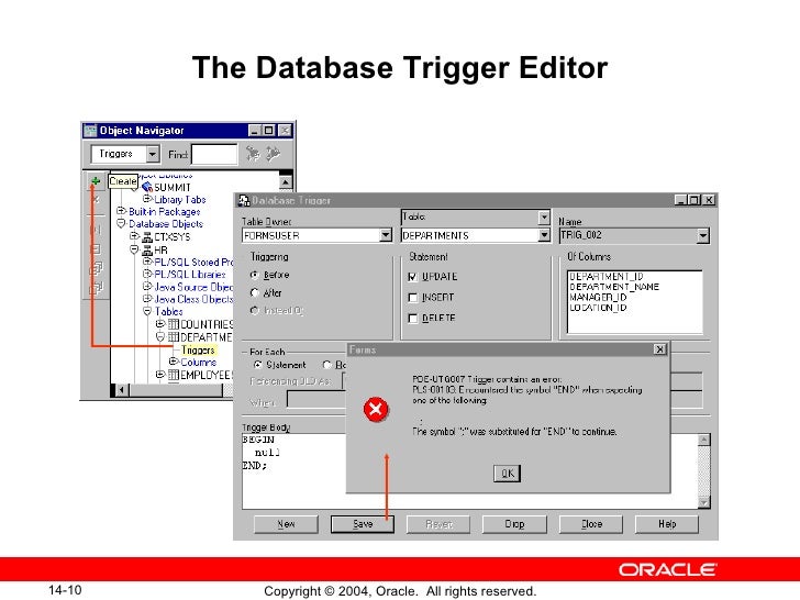 Oracle 10g Forms Lesson 15