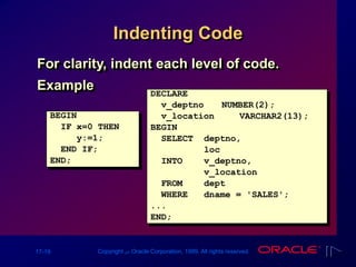 Les17[1] Writing Executable Statements | PPT