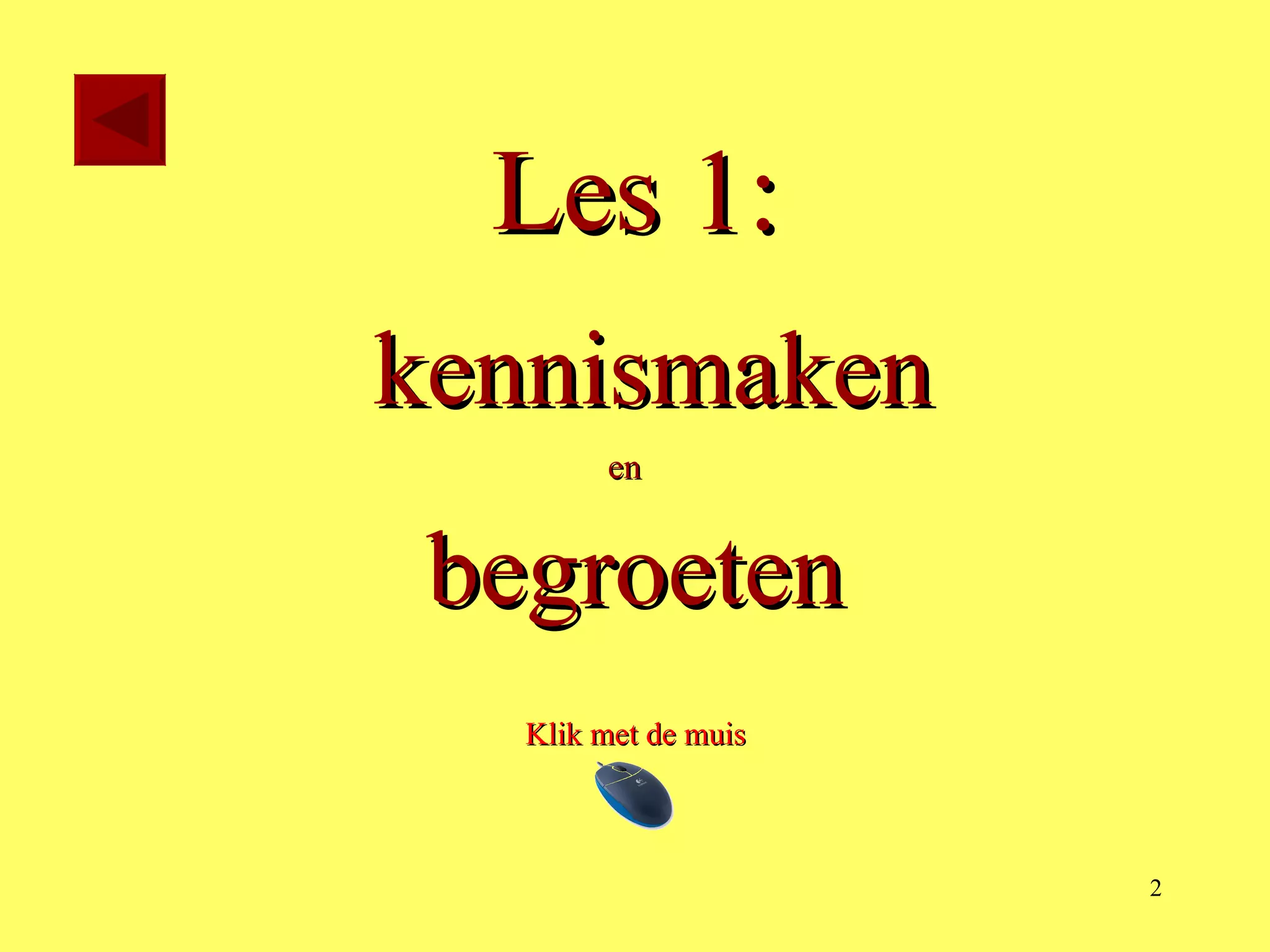 Les 1 kennismaken | PPS