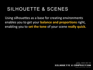 Les 3 game 3 d - silhouette & composition | PPT