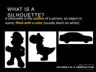 Les 3 game 3 d - silhouette & composition | PPT