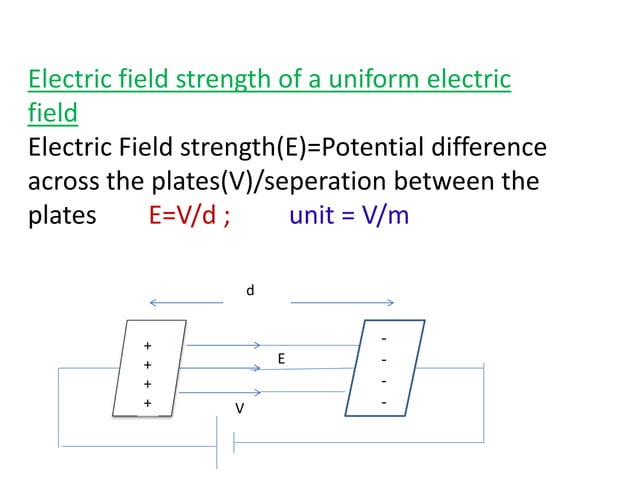 Les 3 electric field_12 | PPT