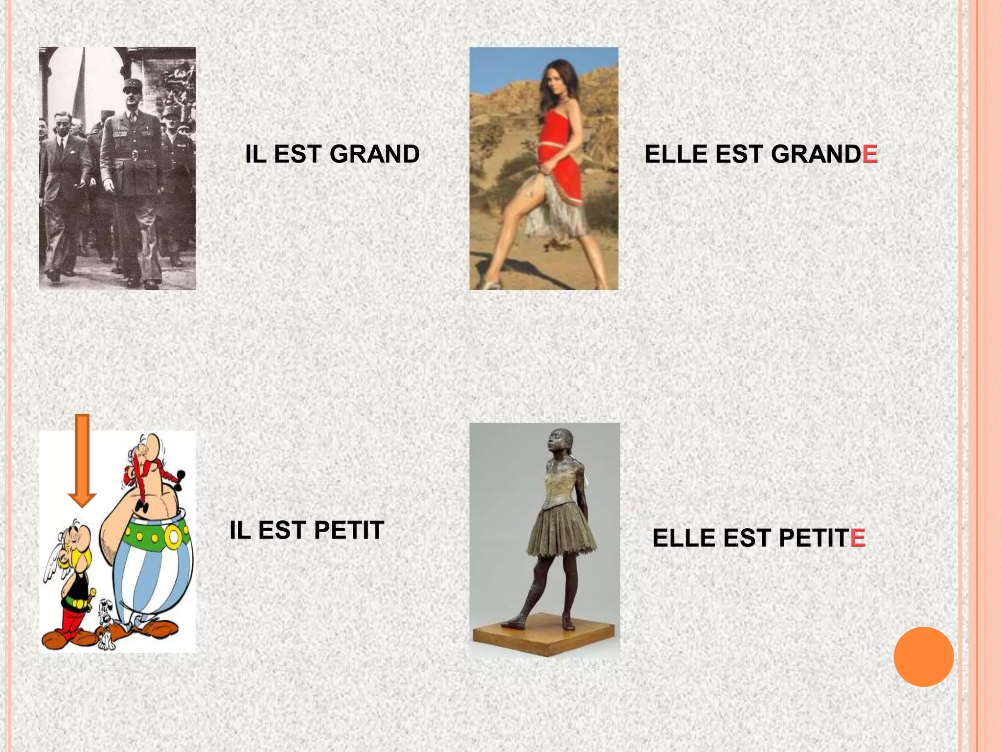 Les Adjectifs | PPTX