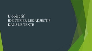 Les adjectifs qualificatifs in french .pptx