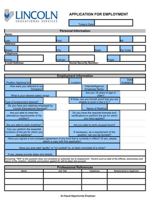 Les Apllication Electronic | XLS