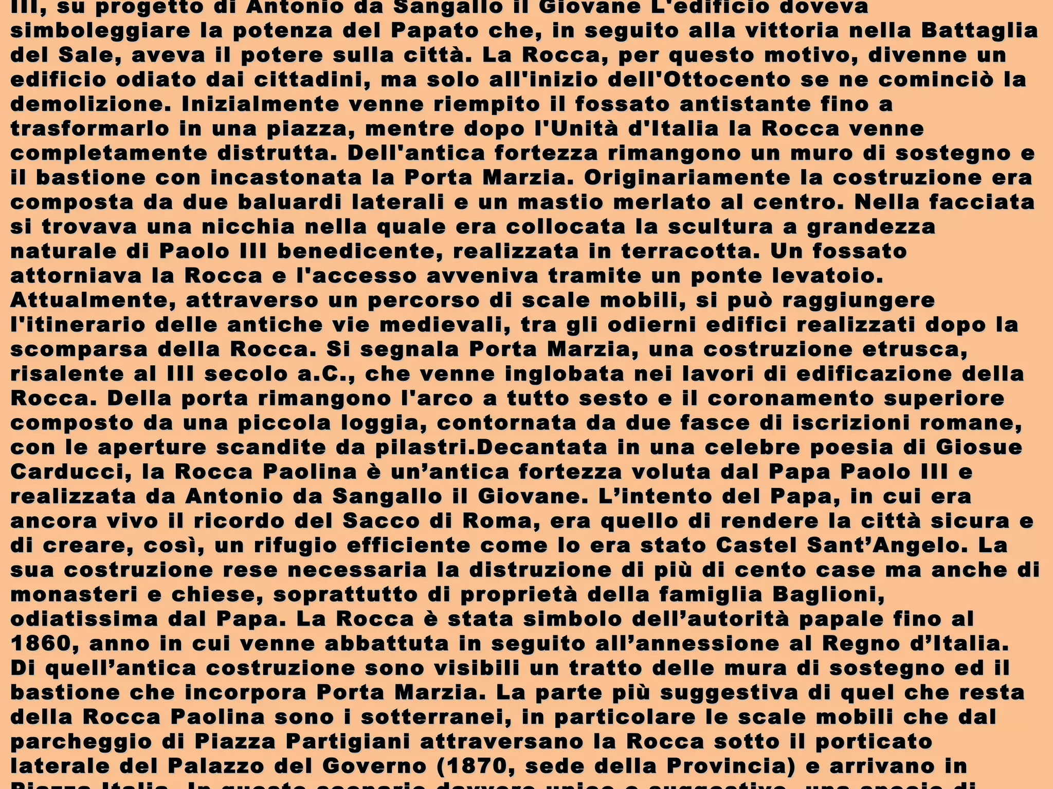 Le scale mobili di perugia sotto la rocca paolina | PPS