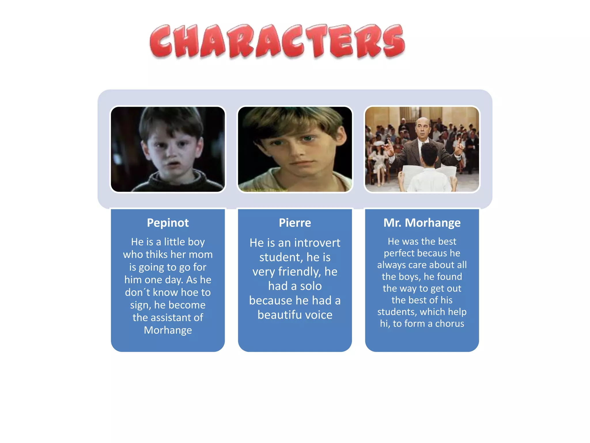 Les choristes | PPTX