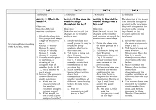 Grade 3 Science Lesson Exemplar on Weather Patterns and Observation | PDF