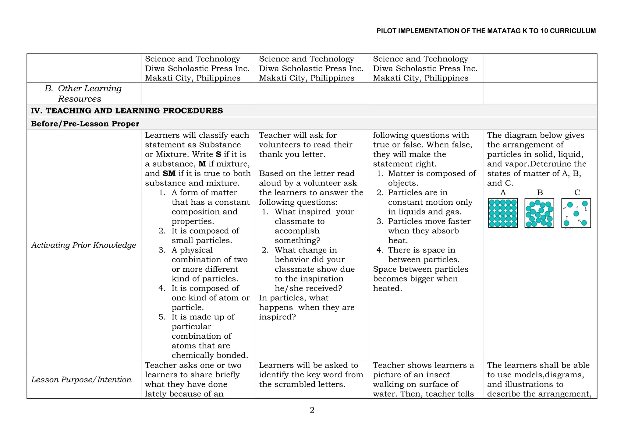 LE_Science7_Q1_week-2_final.pdf Learning Exemplar for science 7 MATATAG ...