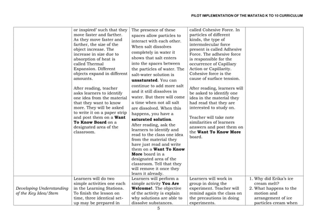 LE_Science7_Q1_week-2_final.pdf Learning Exemplar for science 7 MATATAG curriculum | PDF ...