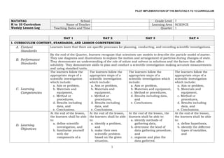 LE_Science7_Q1_week-4_final.pdfLesson Exempla in science 7 Q1Week 4 | PDF