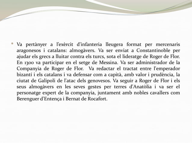 Les cròniques de Ramon Muntaner | PPTX