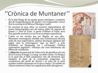 Les cròniques de Ramon Muntaner | PPTX