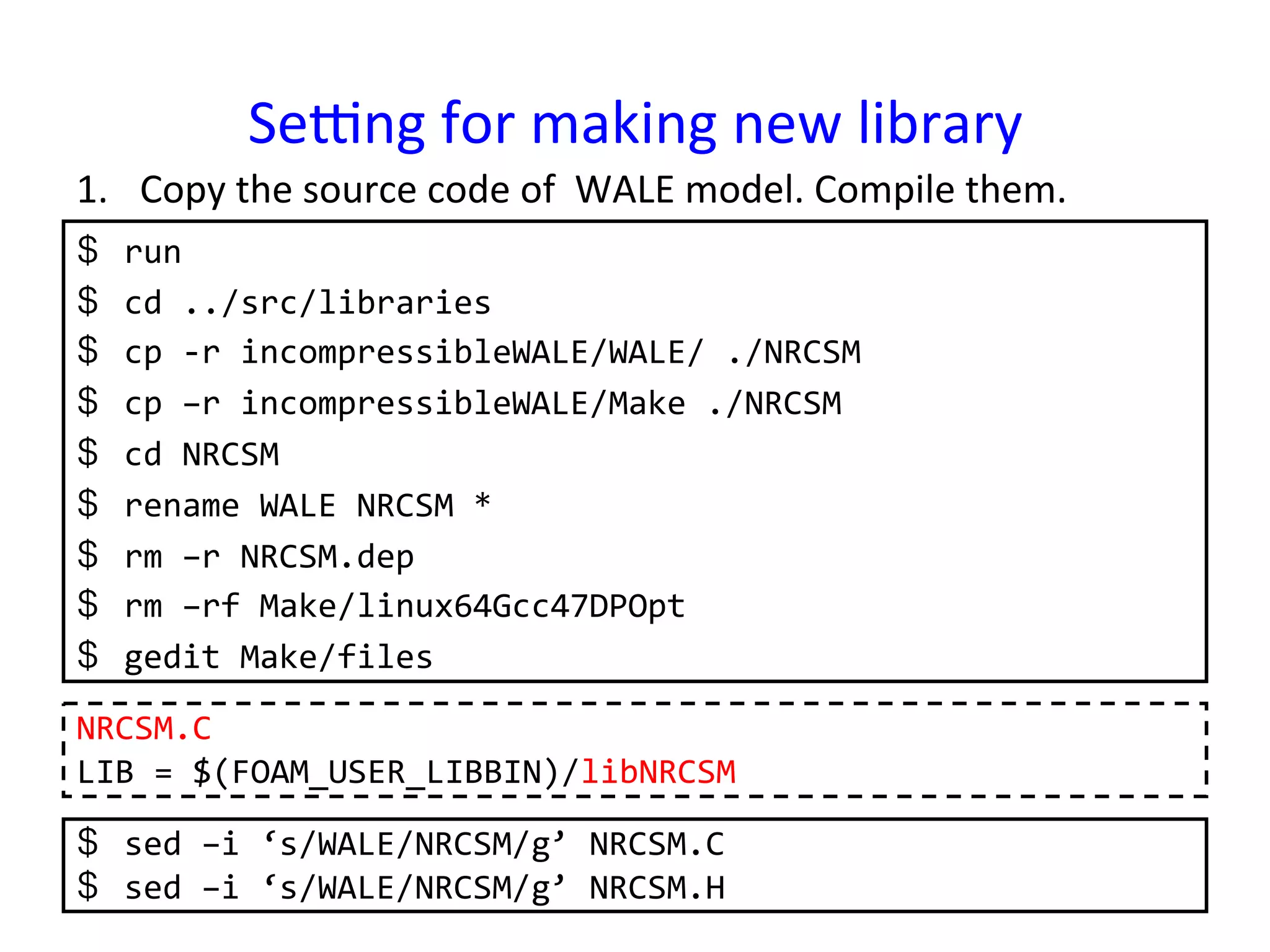 Customization of LES turbulence model in OpenFOAM | PDF
