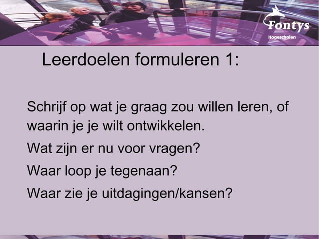 Lesdag 2 pop en pap ontwikkeling | PPT