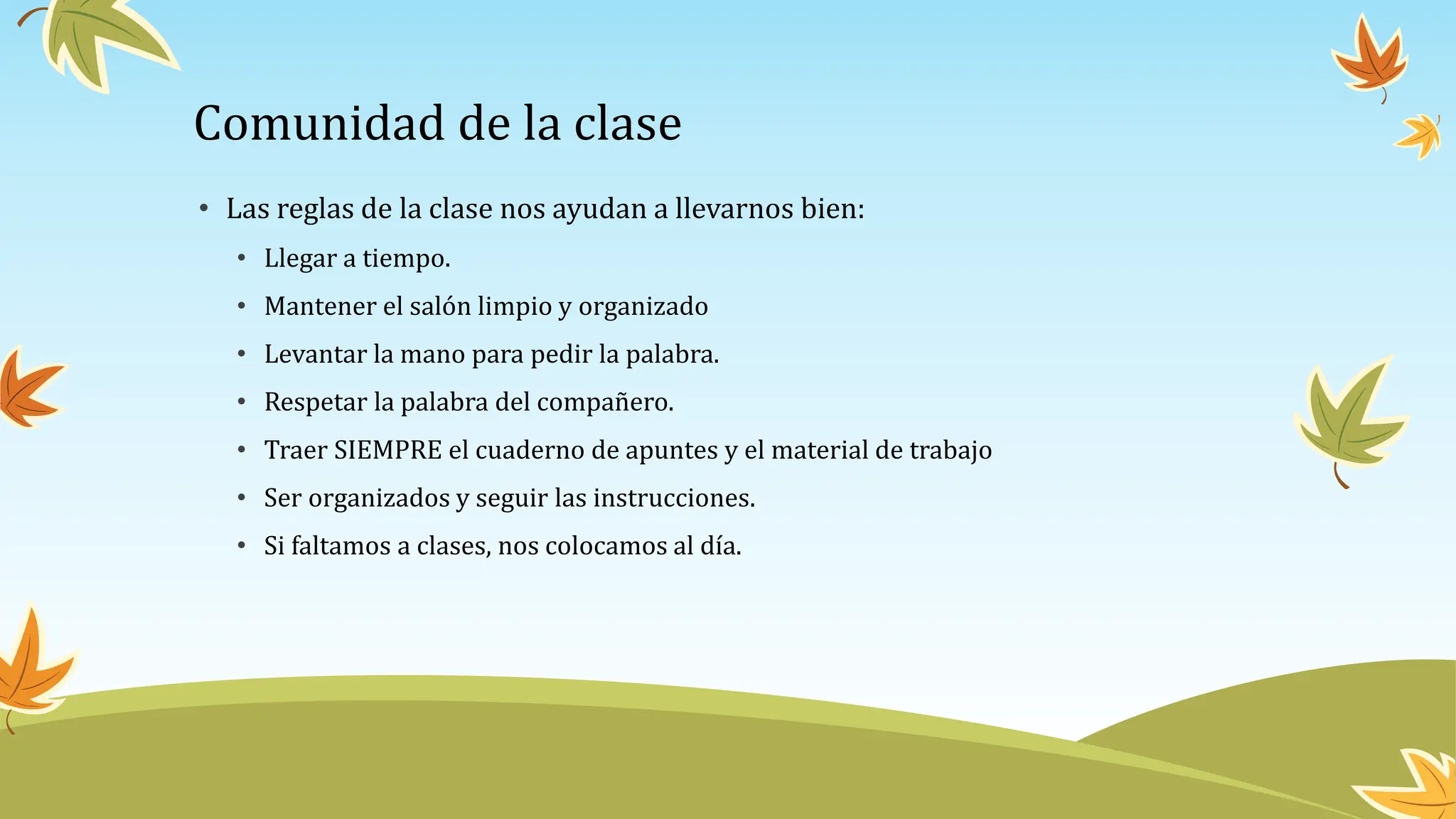 Les doy la bienvenida estudiantes al primer dia de clases.pptx