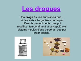 Les drogues. | PPT
