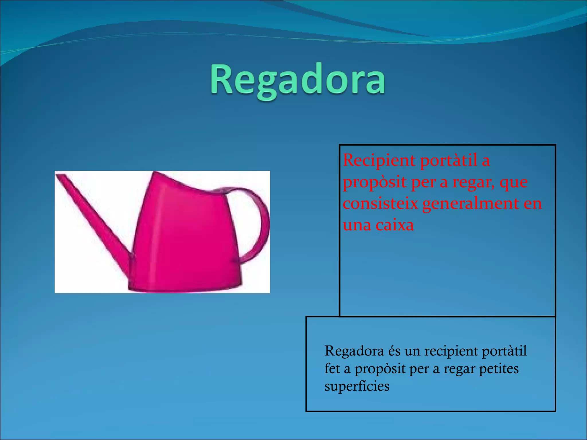 Les eines del l'hort. Grup 2 | PPT