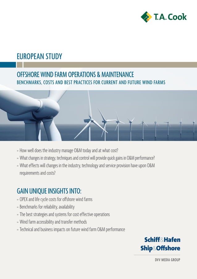 Extract | T.A. Cook Offshore Wind Maintenance Study | PDF