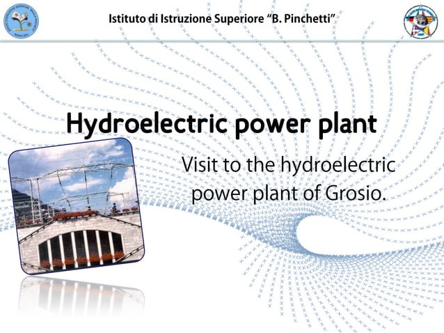 Hydroelectric power plant | PPT